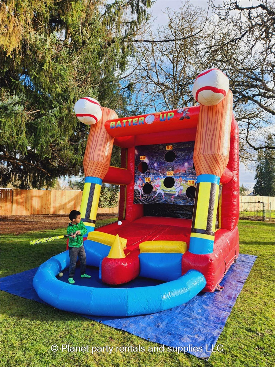 Baseball Interactive Game - Bounce houses and party supplies in Salem ...