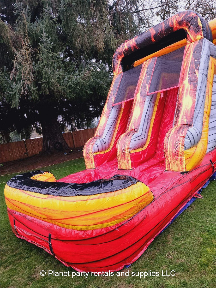 Monster Truck Bounce House Water Slide 3D - Bounce houses and party ...