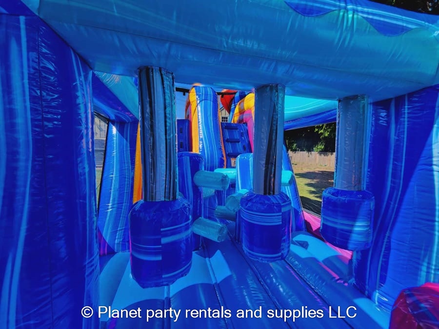 Mega Pool Party Obstacle Course - Bounce houses and party supplies in ...